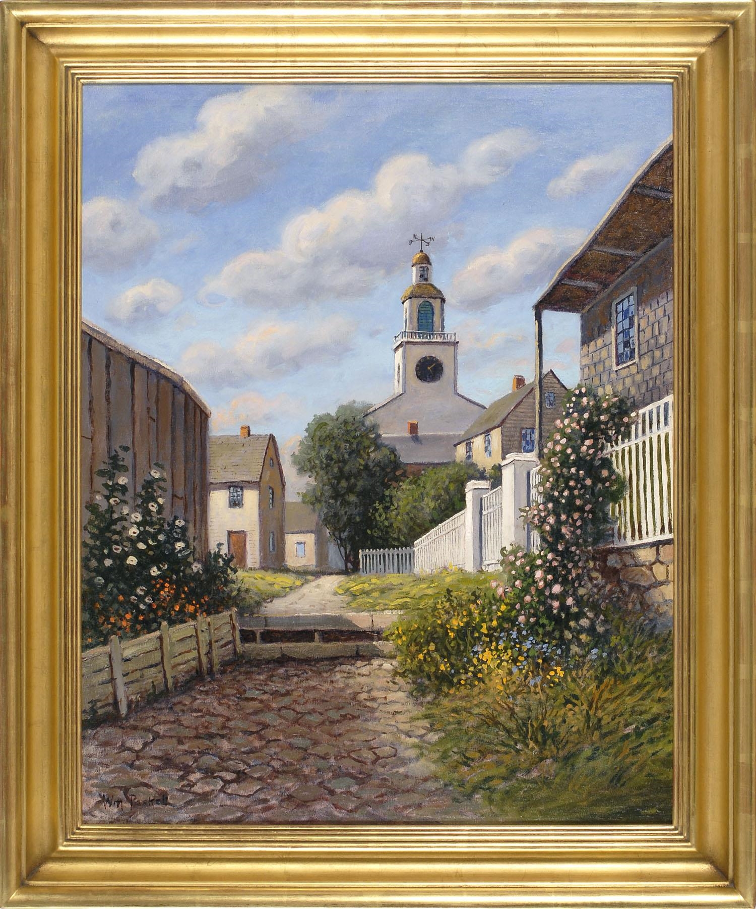 William Frederick Paskell | Stone Alley, Nantucket | MutualArt