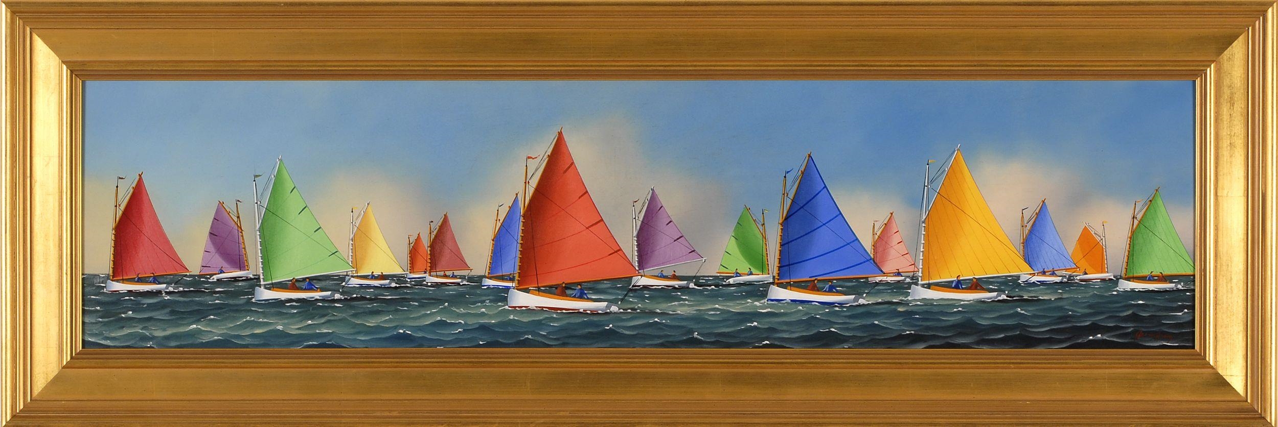 Jerome Howes | The Rainbow Fleet | MutualArt