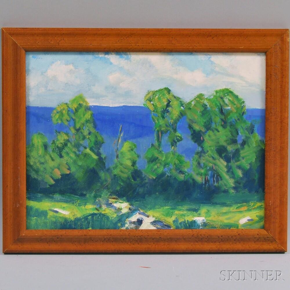Jay Hall Connaway | Summer Landscape (1927) | MutualArt
