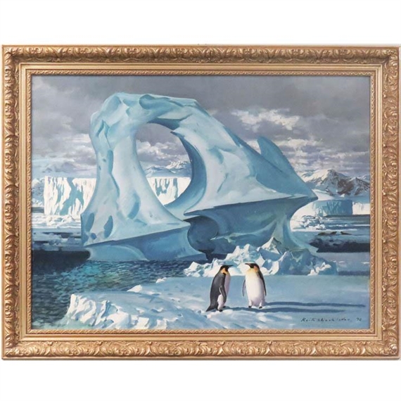 Keith Shackleton | ANTARCTIC PENGUINS (1970) | MutualArt