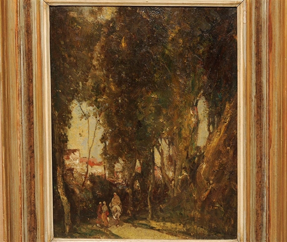 Joseph Vickers De Ville | Study for Village Gossip | MutualArt