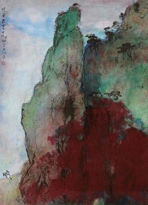 Yang Shanshen | Cottonrose hibiscus in Autumn | MutualArt