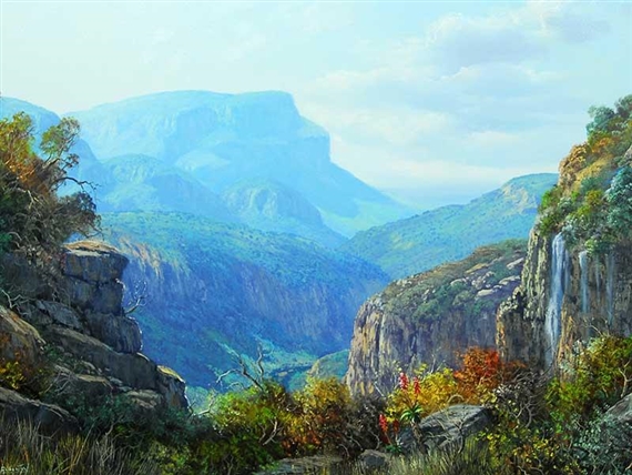 Michael Albertyn | Valley Landscape | MutualArt