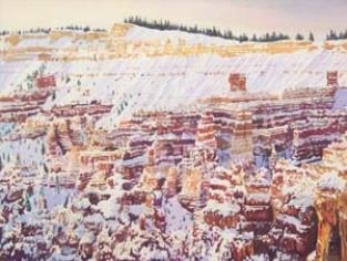 William E. Porter | SNOW CAPPED MOUNTAIN RANGE (1990) | MutualArt