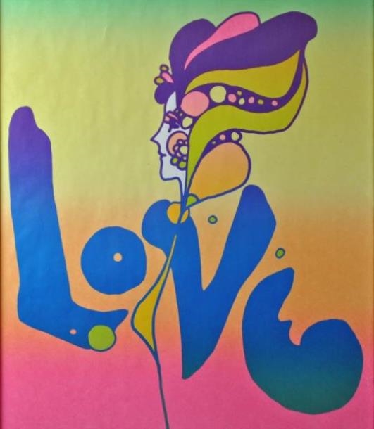 Peter Max | LOVE | MutualArt