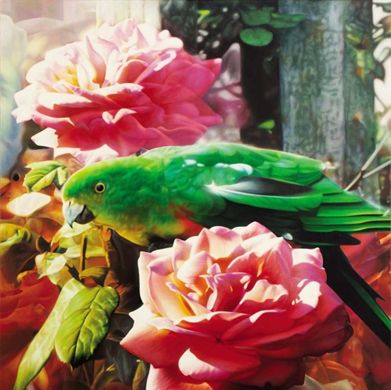 Lawrence Starkey | A King between Two Roses (2004) | MutualArt