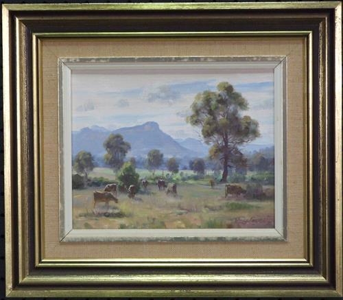 Reg Campbell | Grazing Cattle | MutualArt
