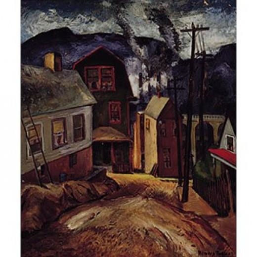 Howard Thomas | Hill Street (1936) | MutualArt