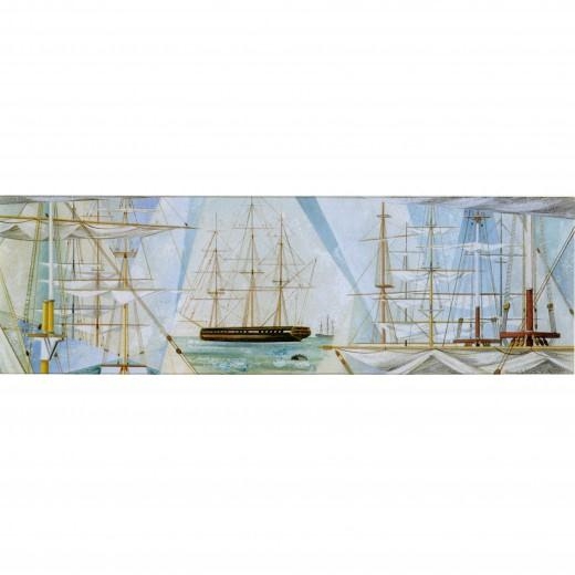 Edmund Lewandowski | Mural Study for S.S. Constitution (1949) | MutualArt