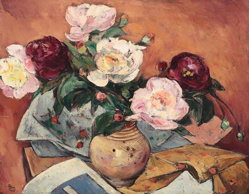 Ion Theodorescu Sion | Peonies (1927) | MutualArt