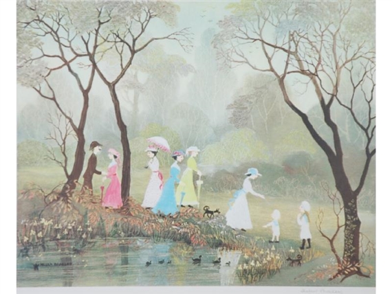 Helen Layfield Bradley | Miss Carter wore pink | MutualArt