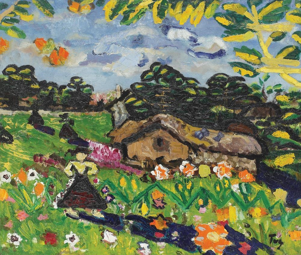 Ion Tuculescu | Edge of Village | MutualArt