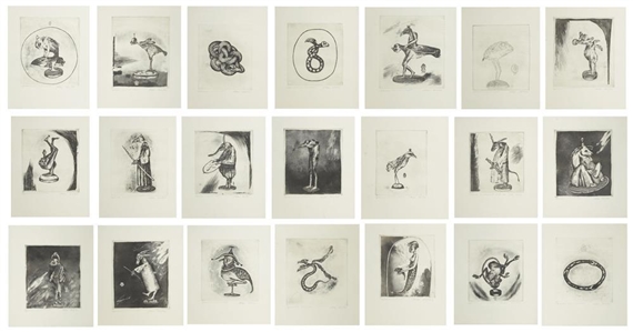 Stefan Caltia | Collection of 21 engravings | MutualArt