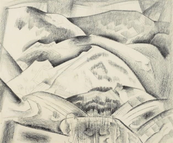 Raymond Jonson | Aspen Ranch Road (1935) | MutualArt