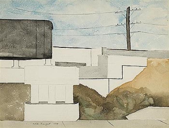 Ralston Crawford - Study for ‘Maitland Bridge’,...