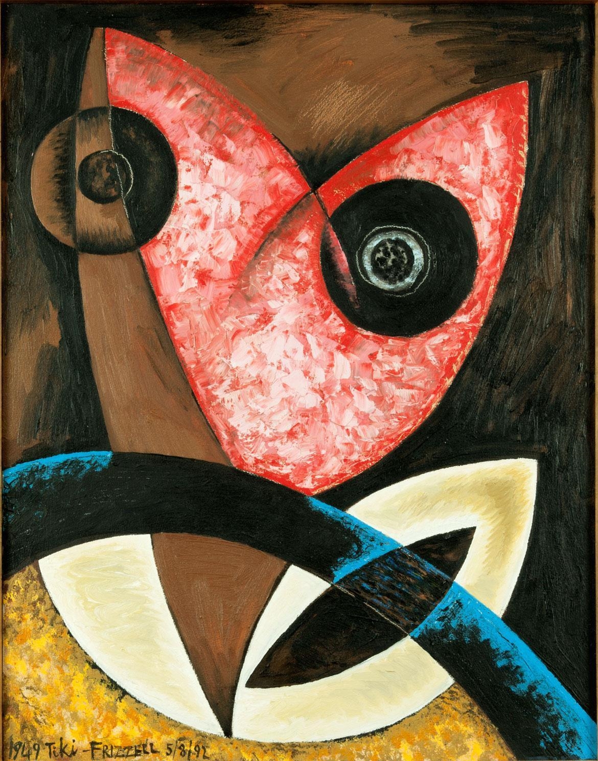 Dick Frizzell | 1949 Tiki (1992) | MutualArt