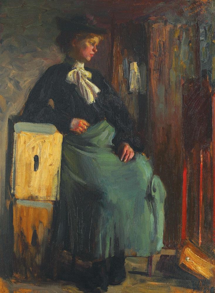 Samuel Mutzner | Intimitate (1945) | MutualArt