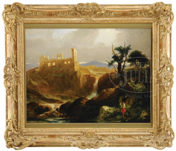 Sidney Richard Percy | CASTLE RUINS IN LANDSCAPE | MutualArt