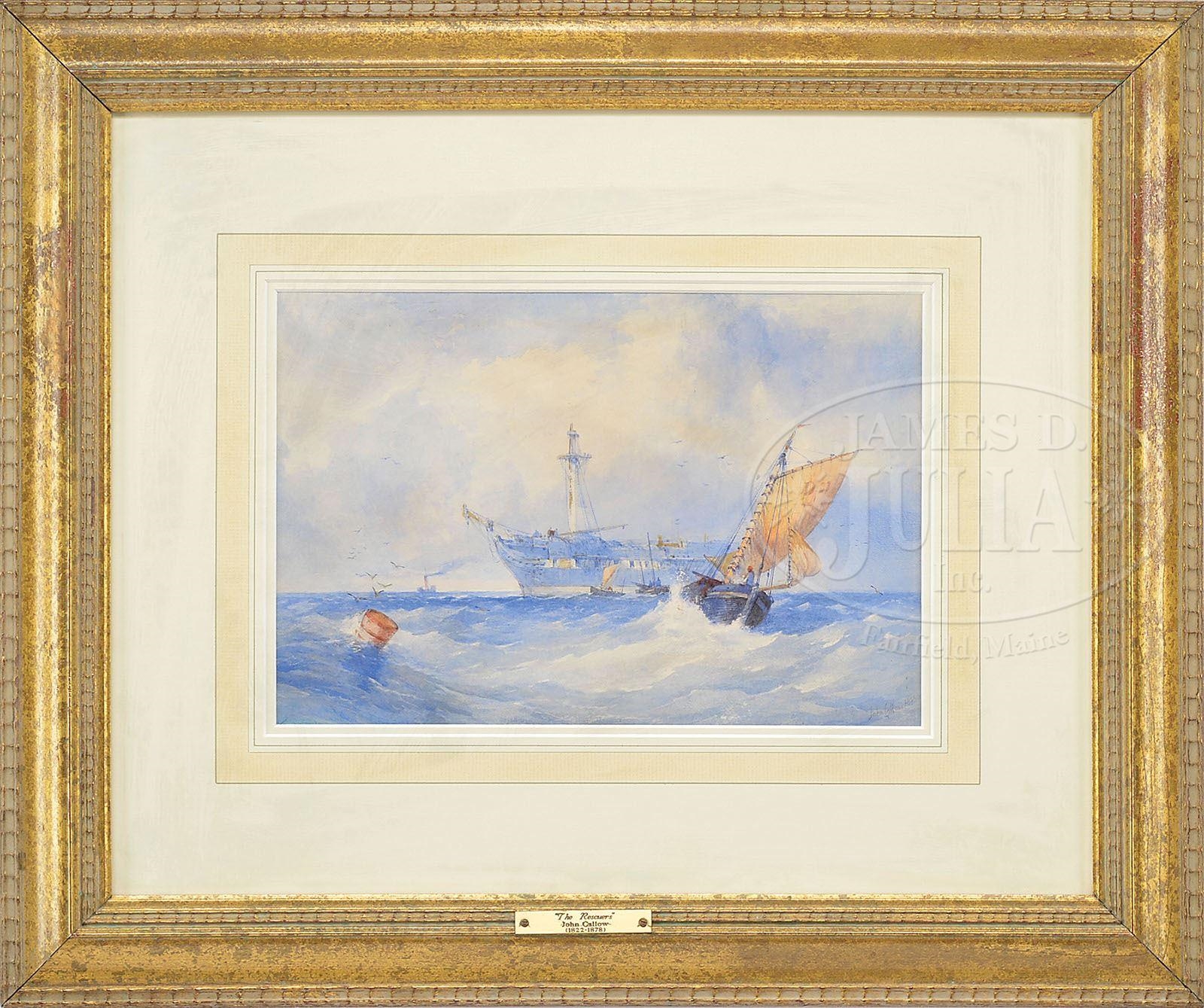 John Callow | THE RESCUERS (1845) | MutualArt