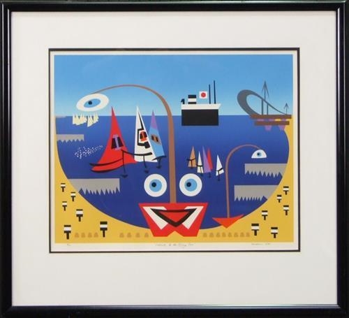 Tom Saunders | Salute to the Rising Sun (1985) | MutualArt