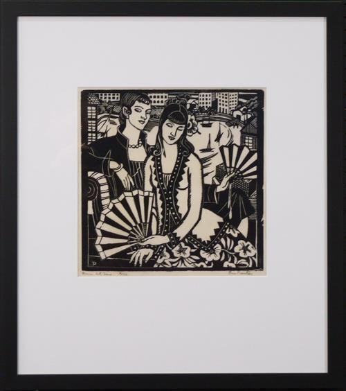 Thea Proctor | Women with Fans | MutualArt