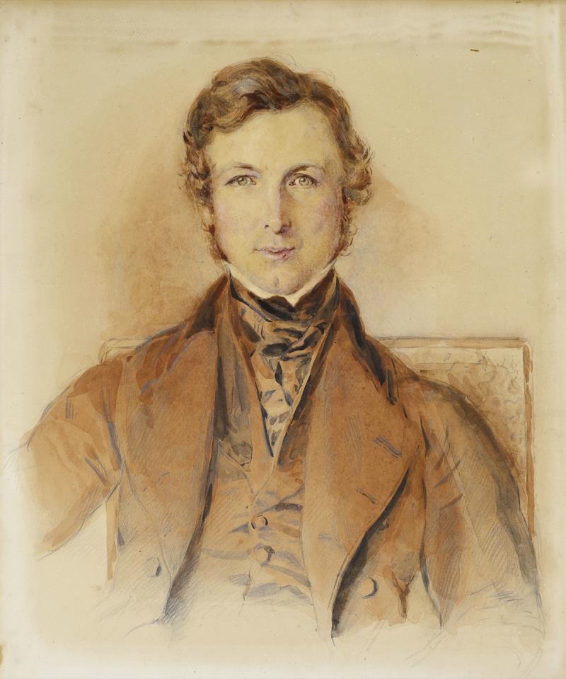 Thomas Griffiths Wainewright | PORTRAIT OF THOMAS GIBLIN (1846) | MutualArt