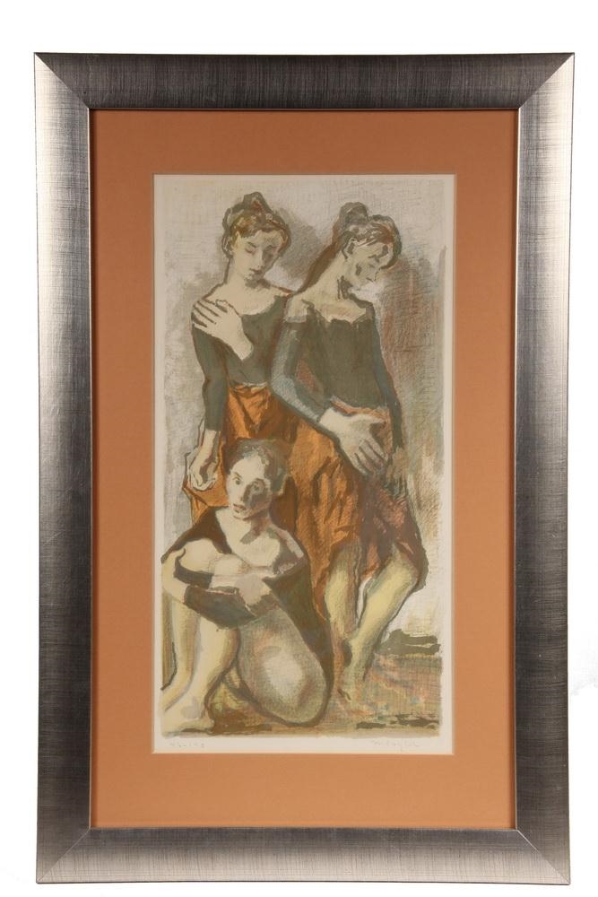 Moses Soyer | Three Dancers | MutualArt