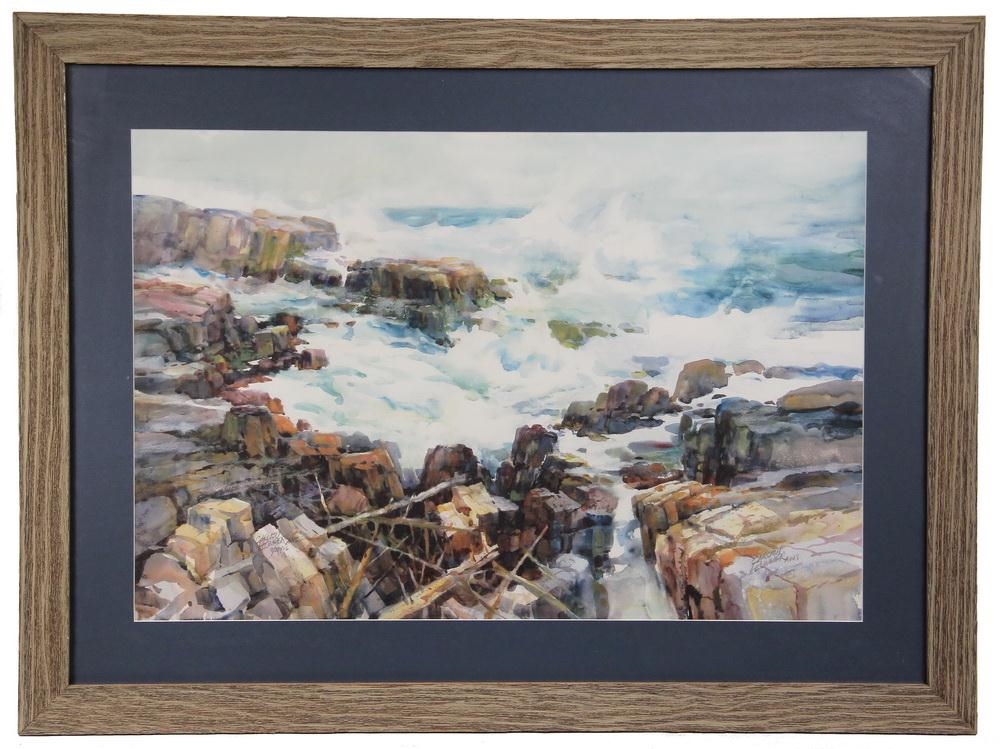 Carlton Plummer | Monhegan Fish House | MutualArt