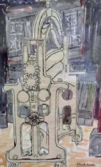 Charles Breaker | The Victorian mangle | MutualArt