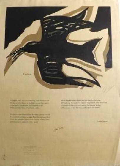 Kit Barker | A Leslie Norris poem poster together with one other ...