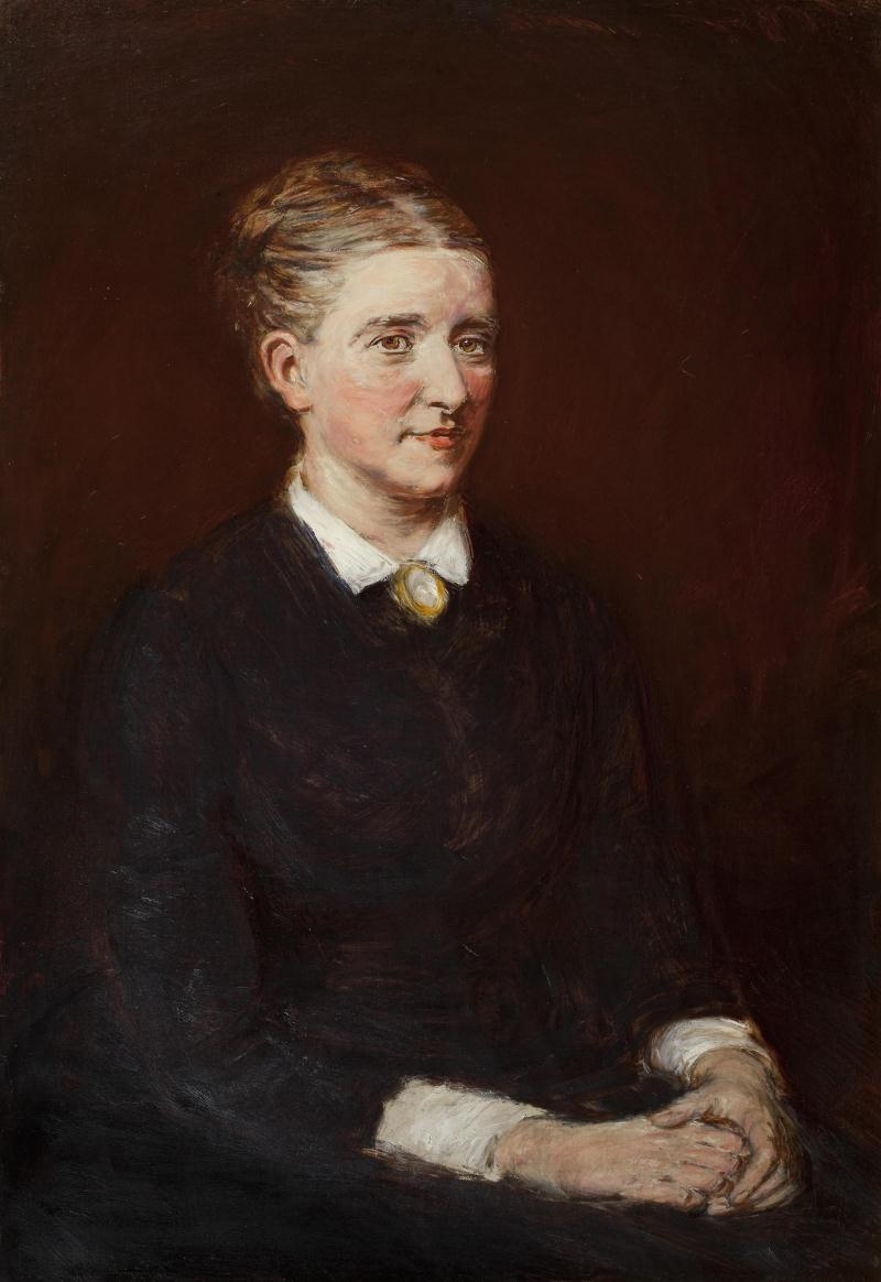 William MacTaggart I | Portrait of Mary McTaggart, the Artist's First ...