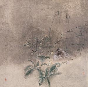 Jiang Hongwei | Begonia and Camellia (1990 - 1991) | MutualArt