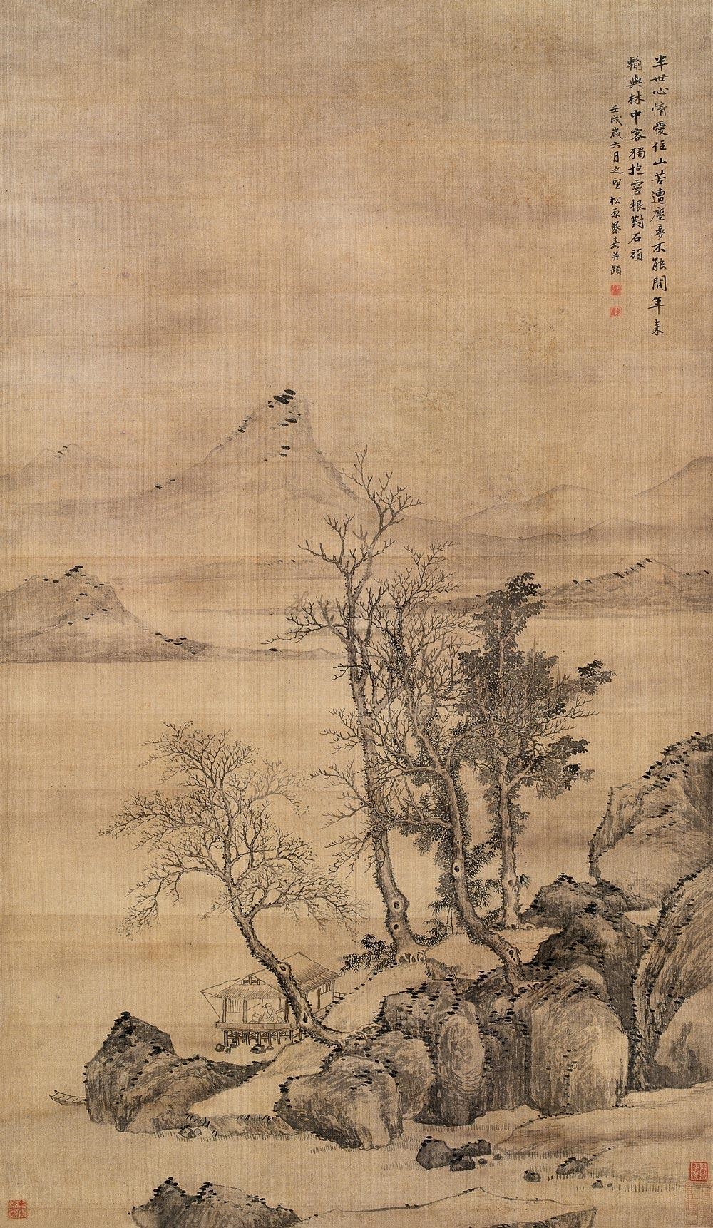 Cai Jia | Summer in the pavilion | MutualArt