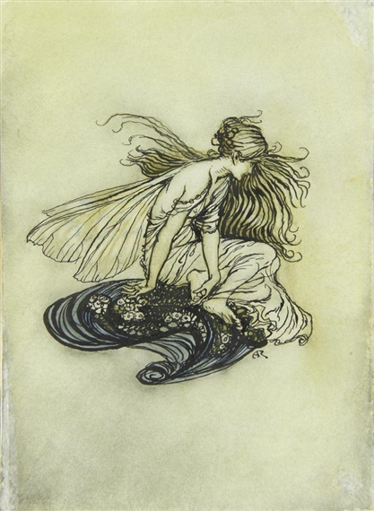 Arthur Rackham | A Fairy | MutualArt