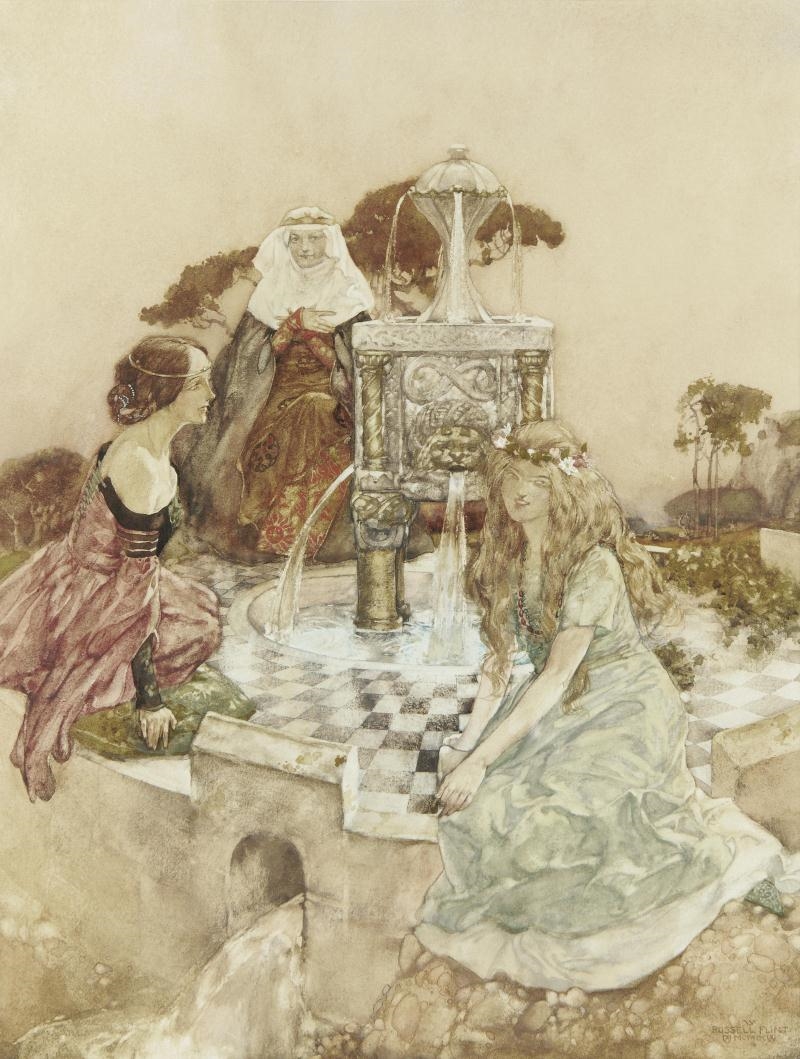 William Russell Flint | Ront and revel on every side | MutualArt