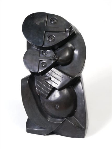 Cloud Mapate | Sculpture of mother and child | MutualArt