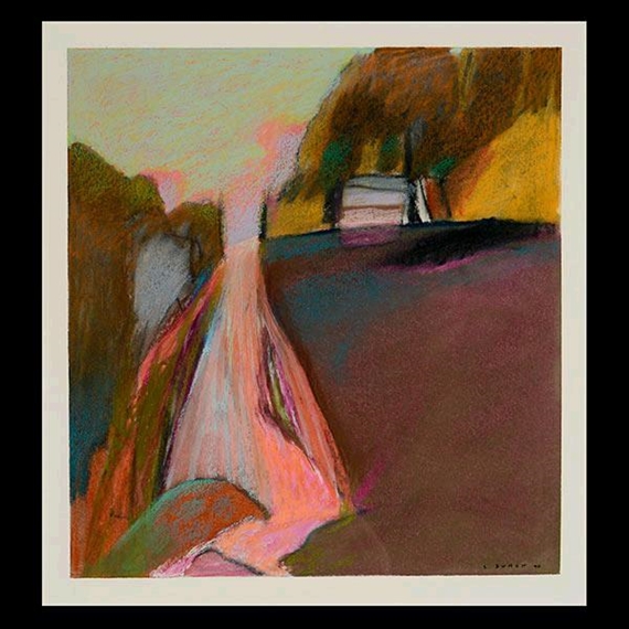 Stephen Duren | Untitled- Pink Road (1990) | MutualArt