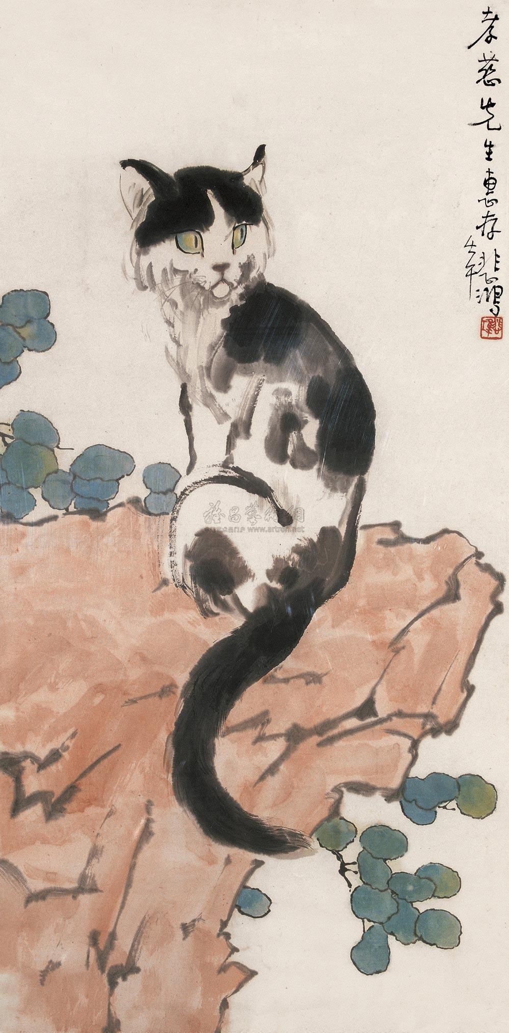 Xu Beihong | Bellowing Lion | MutualArt