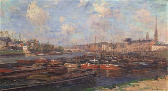 Jean Eugéne Clary | Vue de Rouen | MutualArt