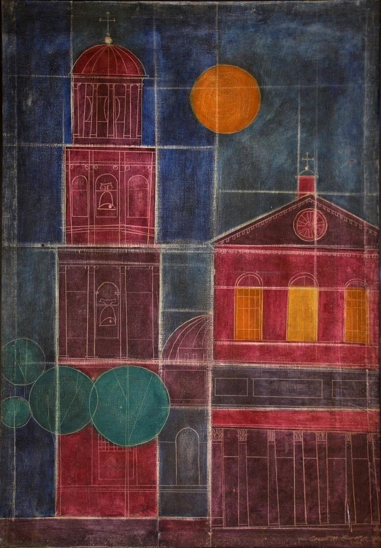 Cenon Rivera | Basilica de Sao Paolo (1963) | MutualArt