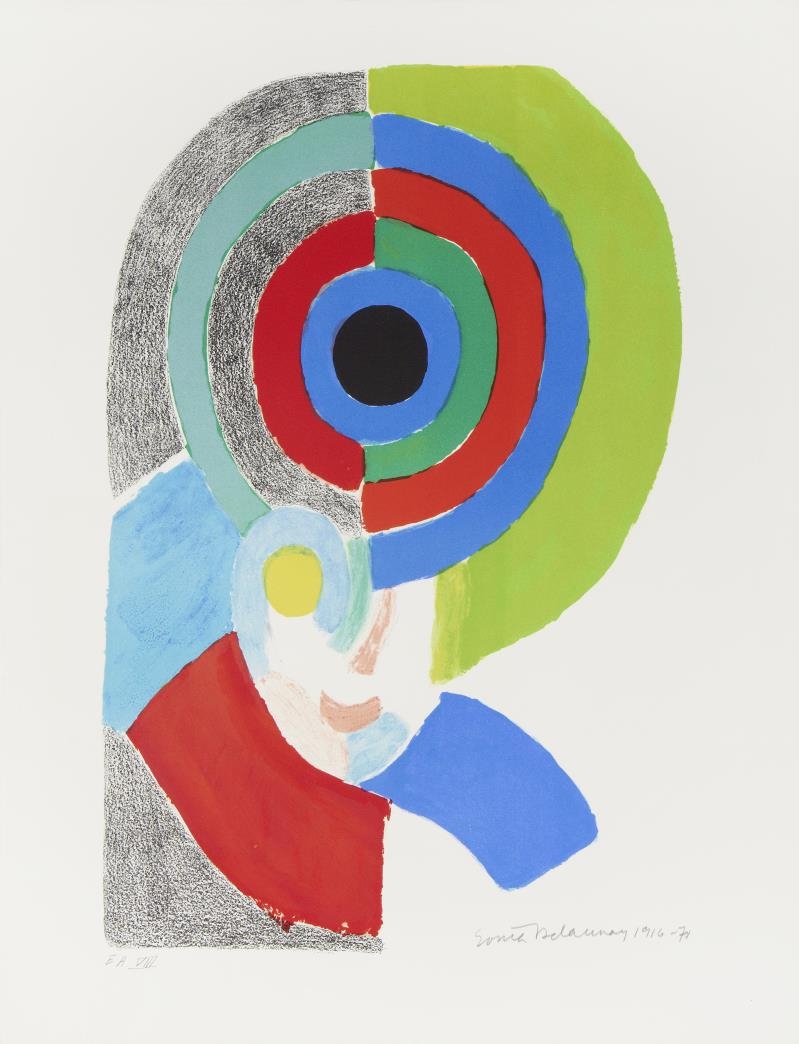 Sonia Delaunay | Composition With Circles | MutualArt