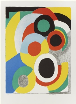Sonia Delaunay | Composition With Circles | MutualArt