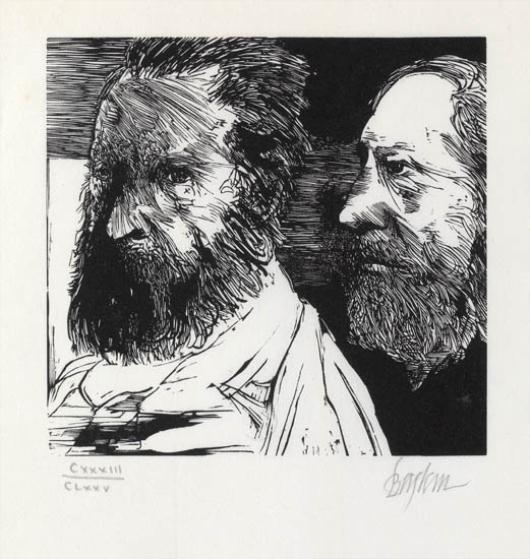 Leonard Baskin | Laus Pictorum (1969) | MutualArt