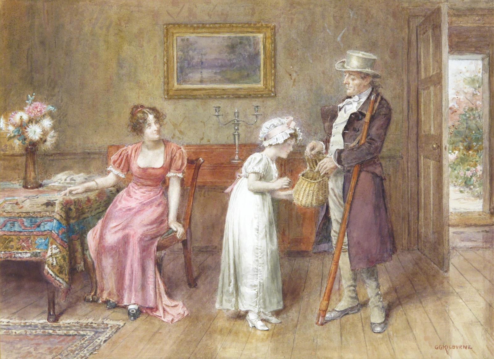 George Goodwin Kilburne | A soiree | MutualArt