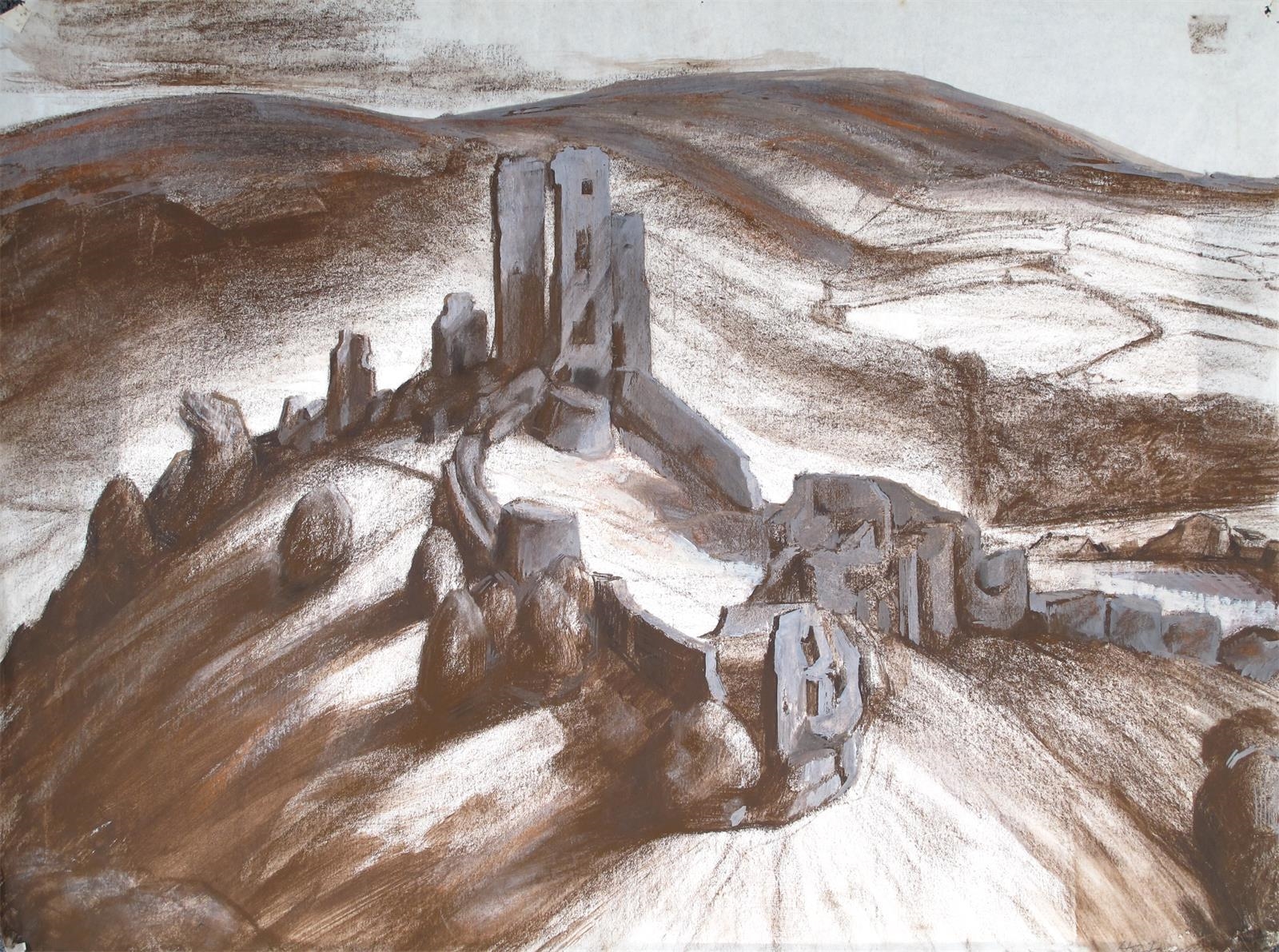 Hubert Arthur Finney | Corfe Castle | MutualArt