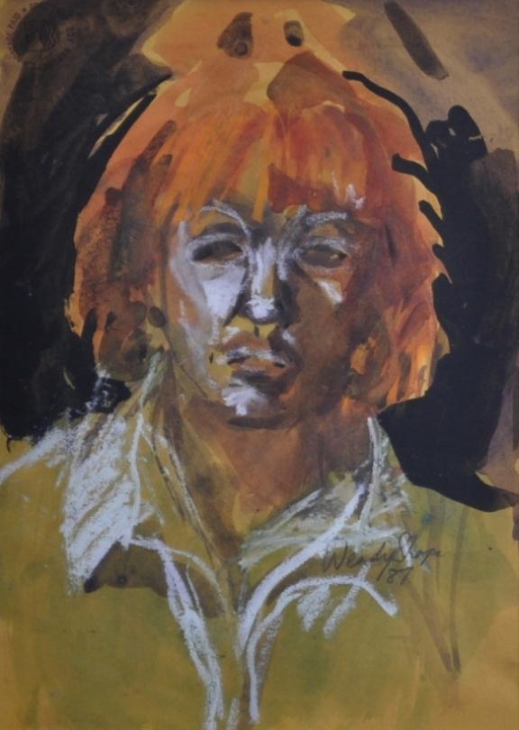 Wendy Sharpe | Portrait Study (1987) | MutualArt