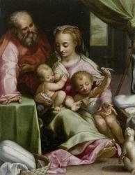 Federico Barocci | The Holy Family with cat | MutualArt