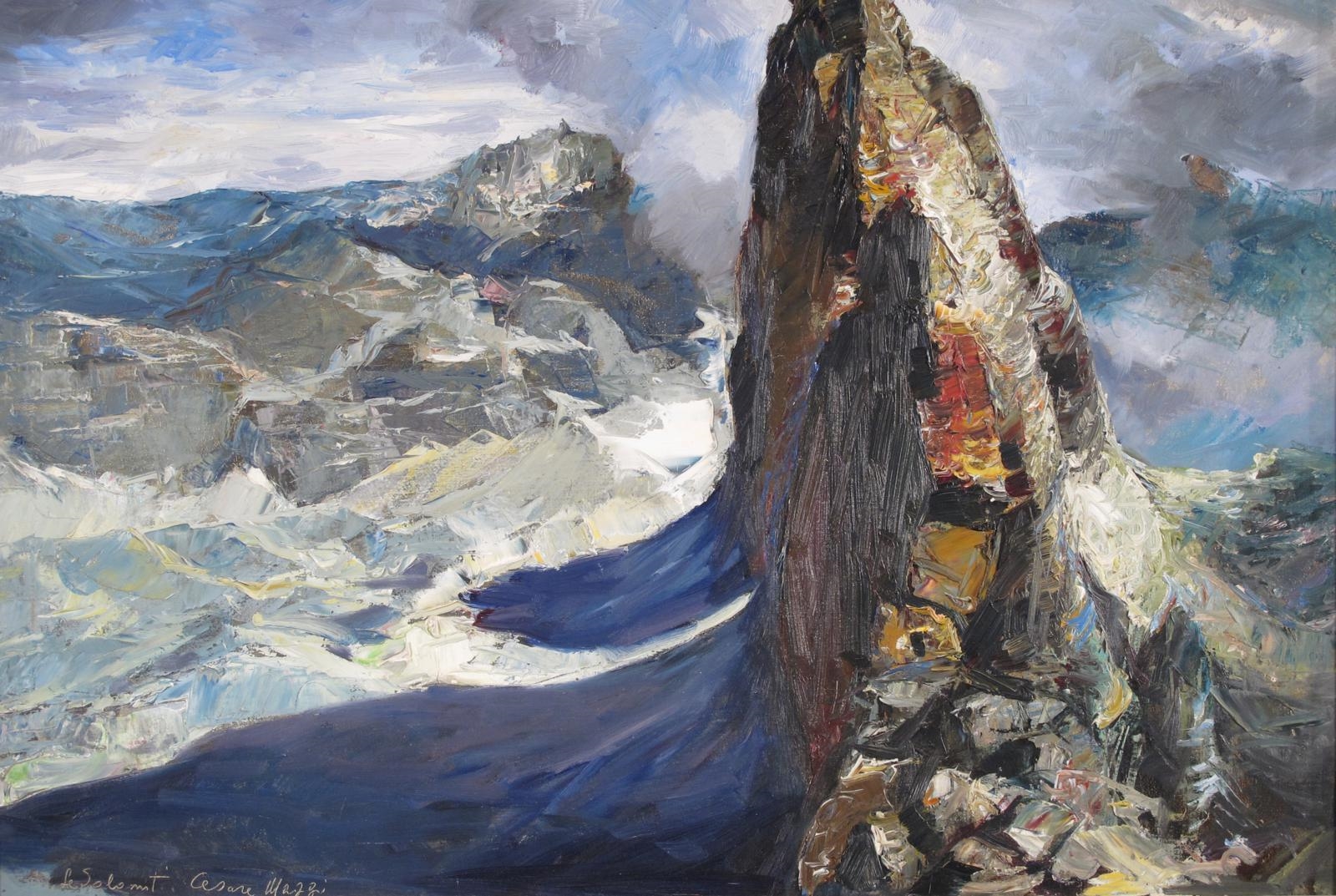 Cesare Maggi | The Mont Blanc | MutualArt