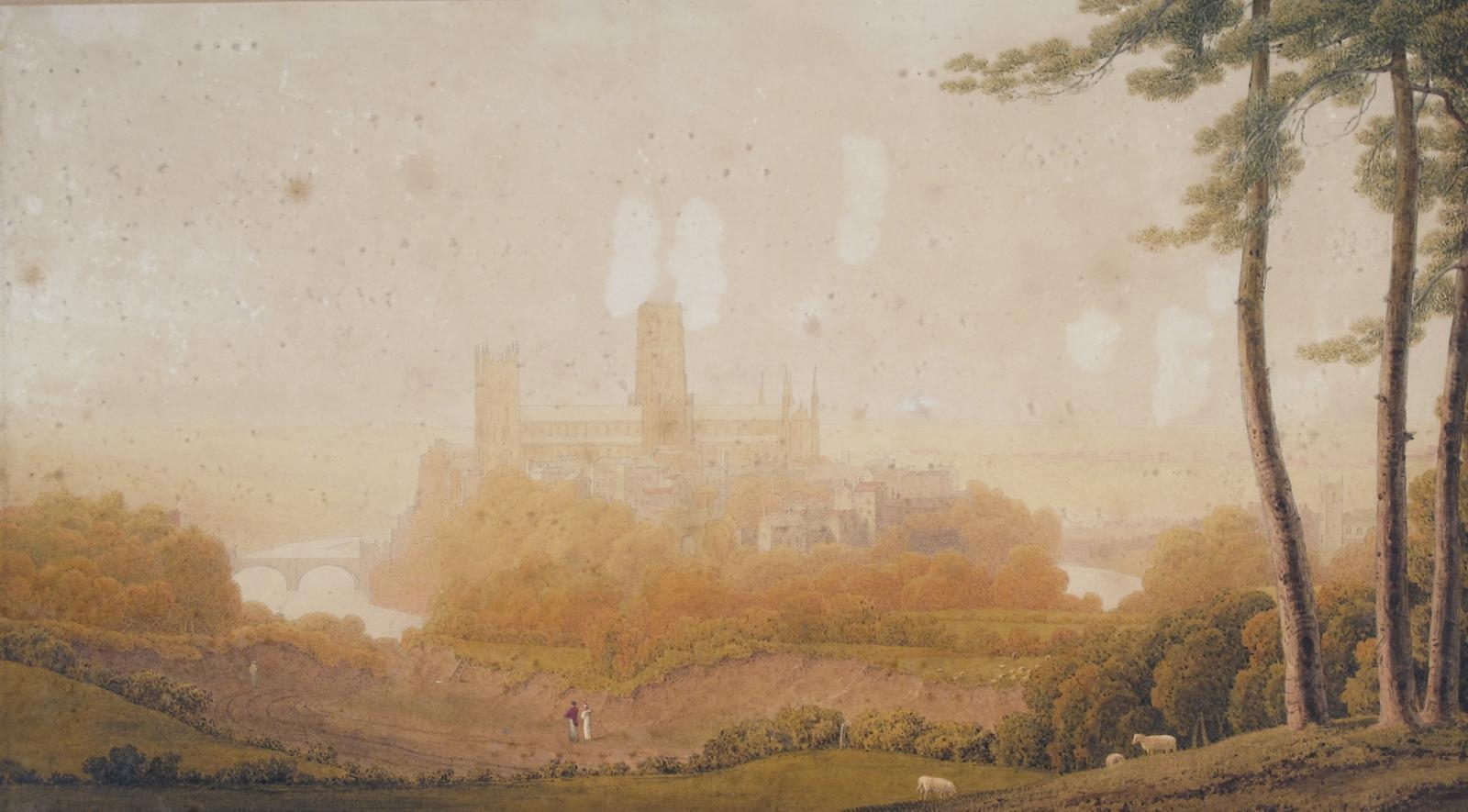 George Fennel Robson | Durham Cathedral from the West | MutualArt