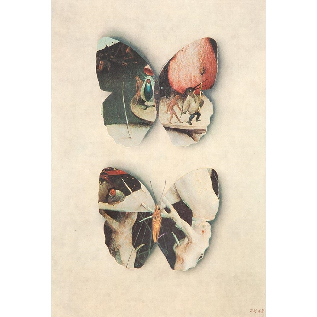 Jiri Kolar | Butterflies (1968) | MutualArt